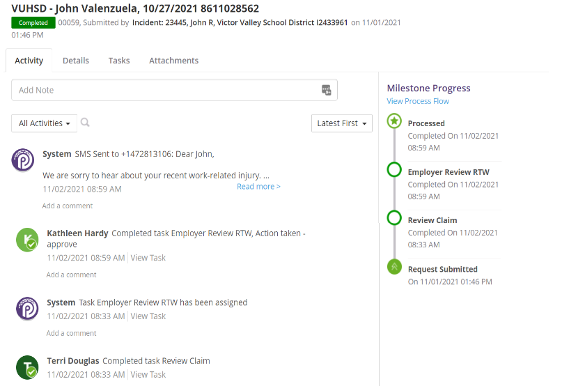 Manage Return to Work and ADA Interactive Process | Pulpstream