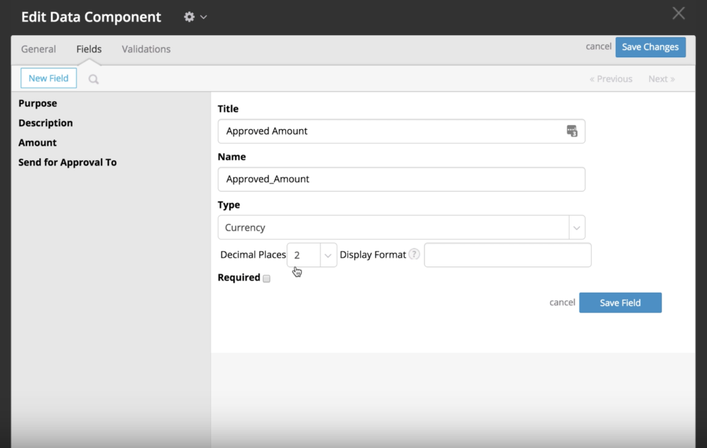 Approving Requests with a Modified Quantity