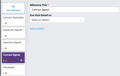 Defining Milestones