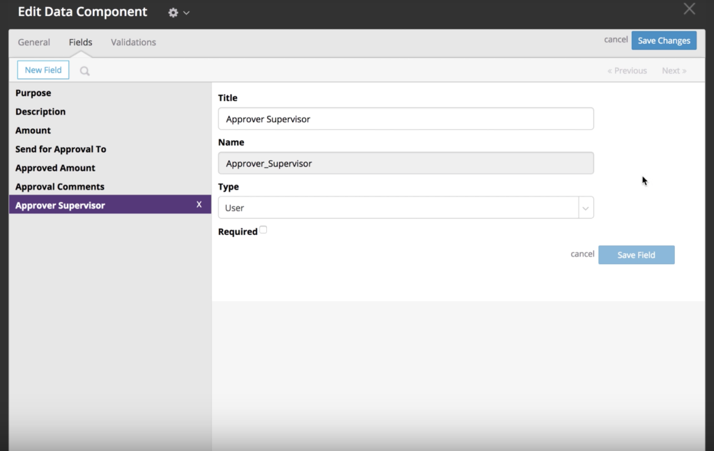 Adding Supervisor Approvals