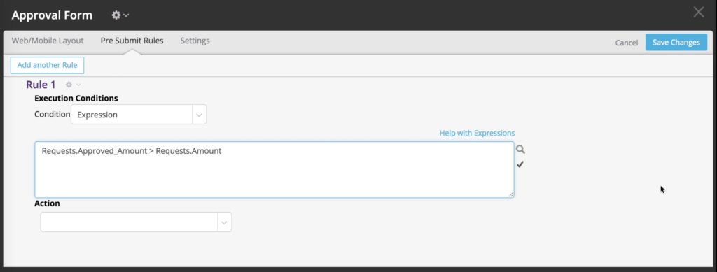 Using Form Validations