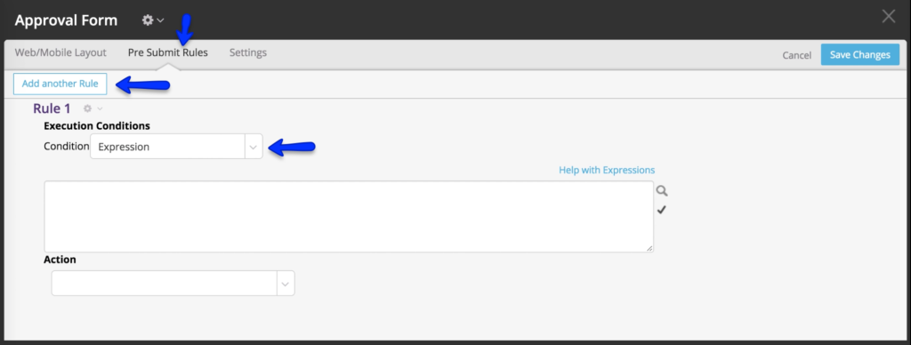 Using Form Validations