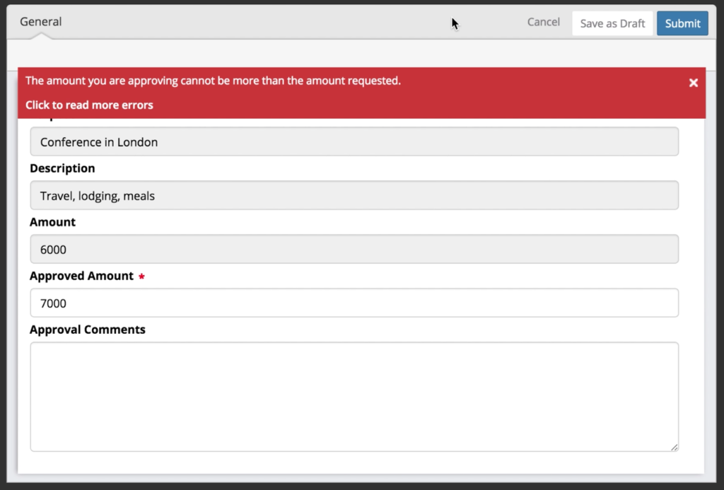 Using Form Validations
