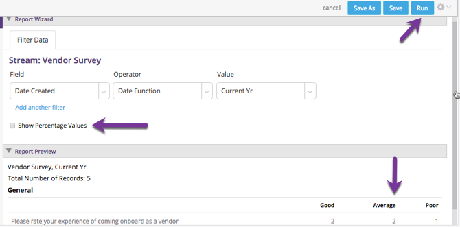 Analyzing Survey Results